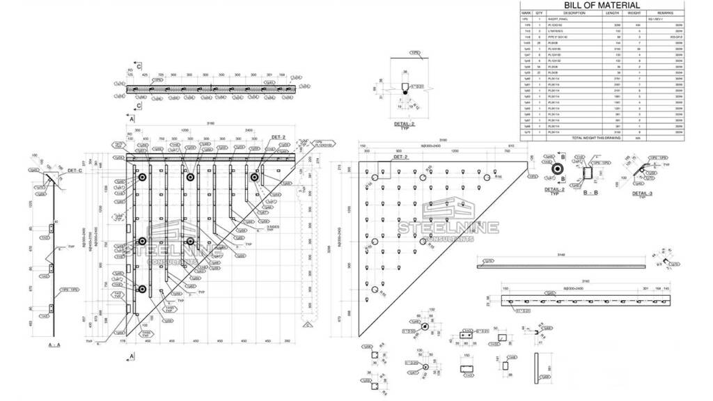 Steel Detailing Services | Fabrication-ready Details with Zero Errors